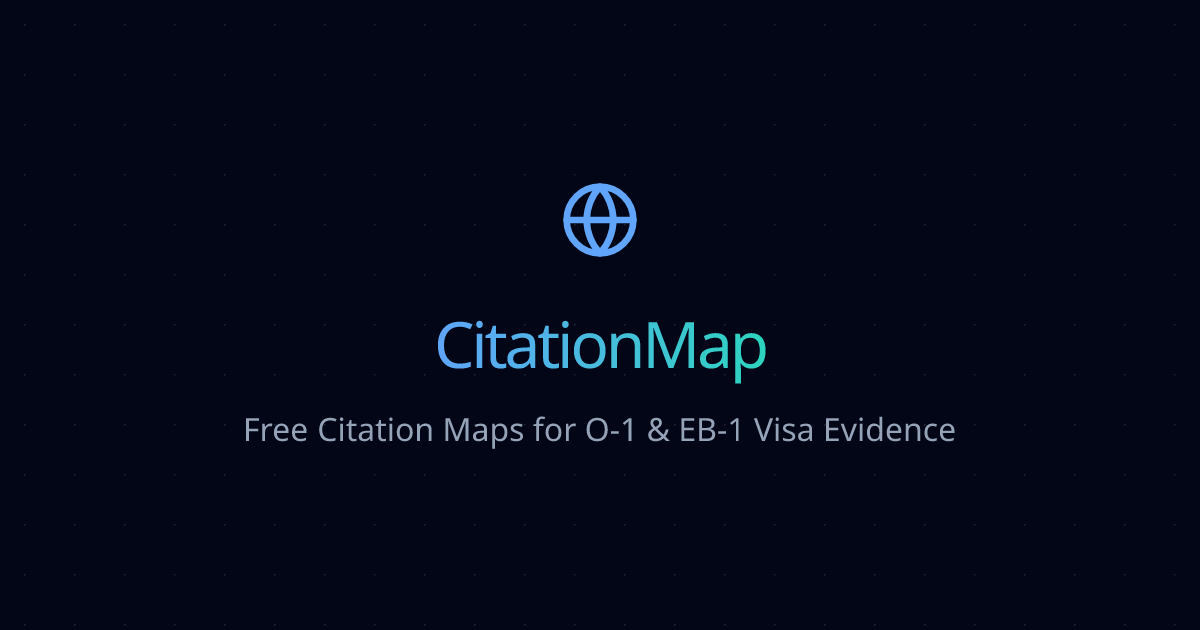 Citation Map - Free Citation Map Generator for Academic Research & Visa ...